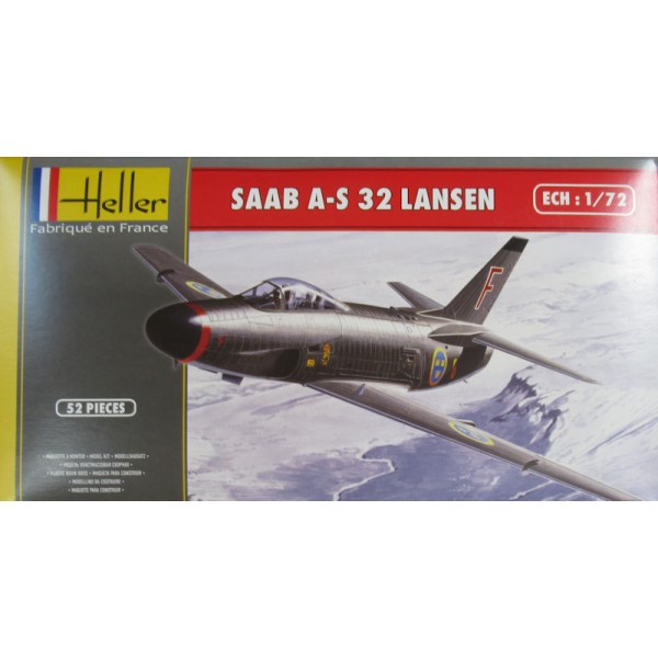 Saab AS 32 Lansen 1/72